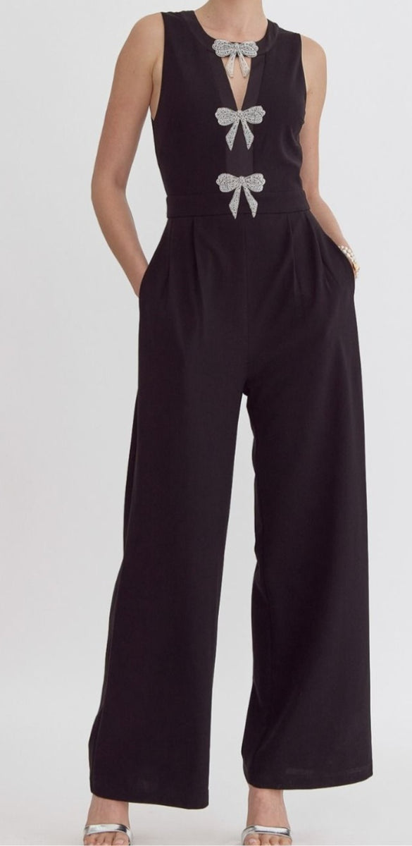 Black Tie Affair Jumpsuit – Rodeo Drive, TX